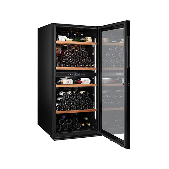 Cantina Frigo Wifi Black 138 Bottiglie Doppia Temperatura – Showine
