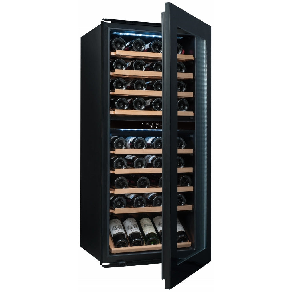 Cellar Fridge Built-in Column 79 bott. Double Temperature - Push Pull ...