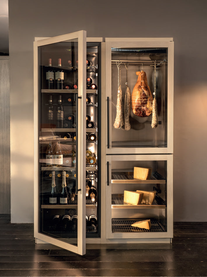 Cantina Frigo Wood Cold Cuts and Cheeses - Double Temperature– Showine